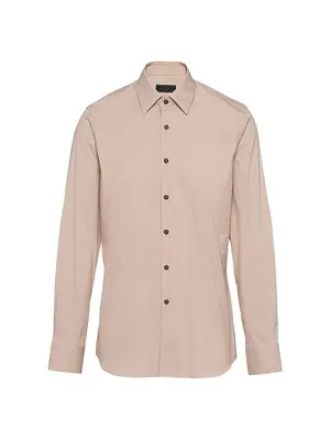 Prada Stretch Cotton Shirt Pink