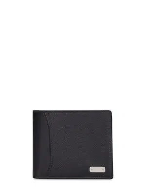 Dunhill 1893 Harness Leather Billfold Wallet - Black