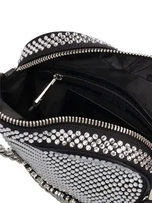 Moschino Crystal Heart Shoulder Bag