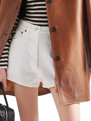 Prada Bull Denim Shorts