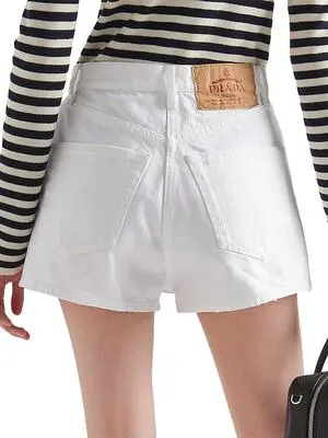 Prada Bull Denim Shorts