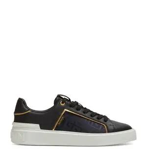 Balmain Balmain Leather B-Court Sneakers Multi