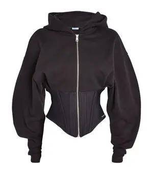 MUGLER Corset Hoodie