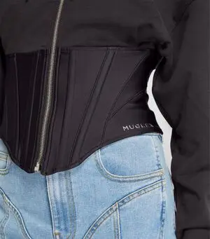 MUGLER Corset Hoodie