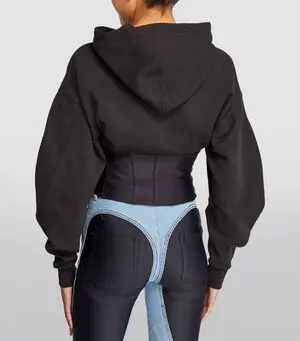 MUGLER Corset Hoodie