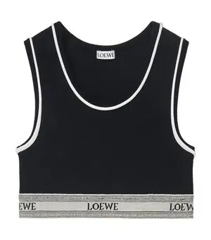 Loewe Logo Crop Top