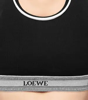 Loewe Logo Crop Top