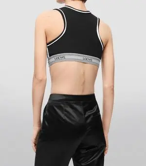 Loewe Logo Crop Top