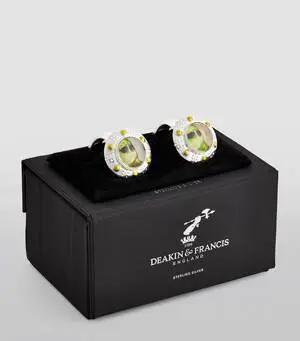 DEAKIN & FRANCIS Sterling Ufo Cufflinks