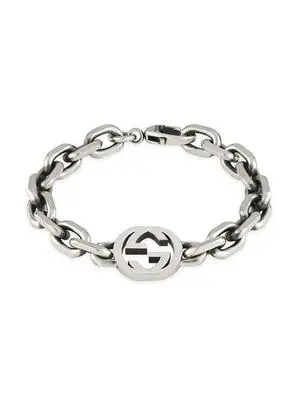 Gucci Interlocking G Sterling Bracelet - Silver