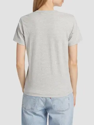 Play Comme Des Garcon Play Heart Logo T-shirt - Grey