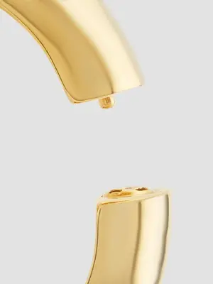 KENNETH JAY LANE 22k--plated Hinged Bangle