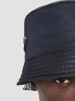 Prada Re-nylon Bucket Hat - Blue