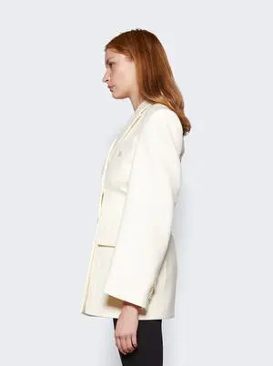 Wardrobe.NYC Double-breasted Blazer - Off-white