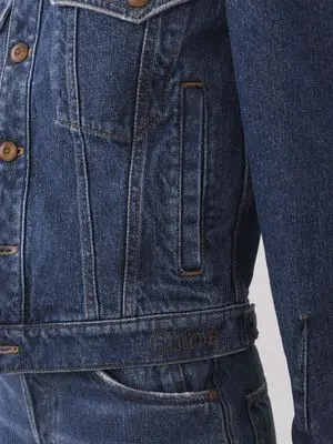 Chloé Taal Boxy Denim Jacket