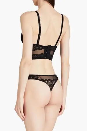 Cosabella Puglia Tulle And Stretchlace Underwired Bra