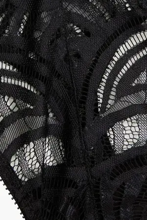 Cosabella Puglia Tulle And Stretchlace Midrise Thong