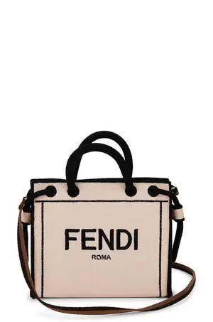 Fendi Mini Roma Shopping Tote Bag