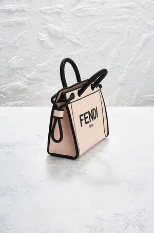 Fendi Mini Roma Shopping Tote Bag