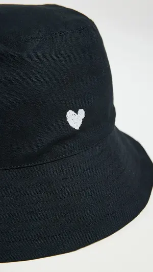 KERRI ROSENTHAL Heart Bucket Hat