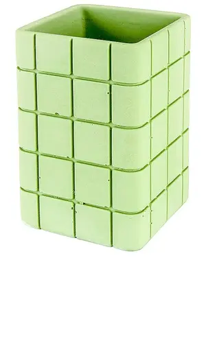 BLOCK Tile Desk Tidy In Sage - Palm Green
