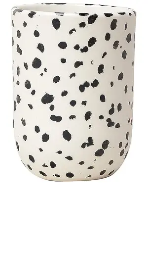 FRANCA NYC Coffee Cup In White - Speckled