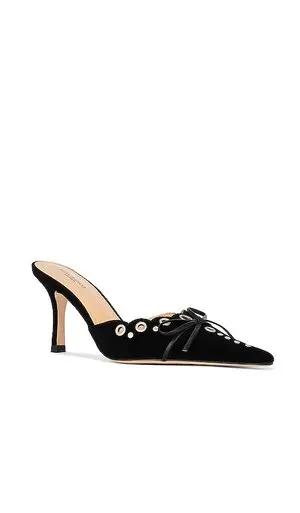 TONY BIANCO Shae Mule With Stiletto Heel And Bow Detailing