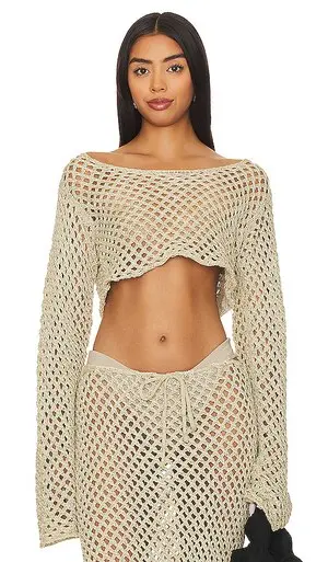 BANANHOT Magen Knit Shirt - Ivory