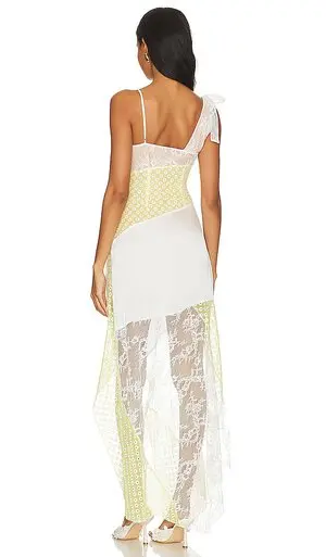 nadine merabi penelope ivory dress Simone Ivory Dress main image 1