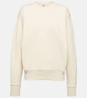 TOTEME Cotton Sweatshirt - White
