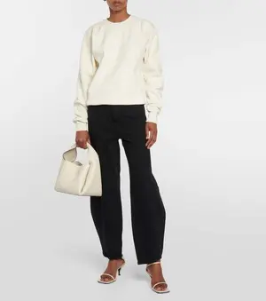 TOTEME Cotton Sweatshirt - White
