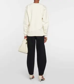 TOTEME Cotton Sweatshirt - White
