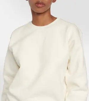 TOTEME Cotton Sweatshirt - White