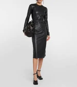 MAISON MARGIELA Jersey Midi Dress