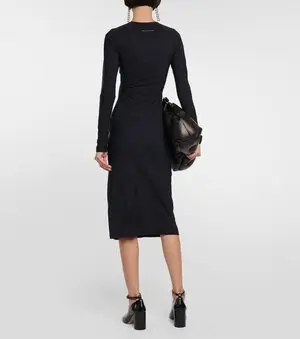MAISON MARGIELA Jersey Midi Dress