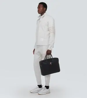 Thom Browne 4-bar Cotton Sweatpants - White