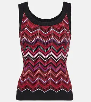 Missoni Zig-zag Knit Tank Top