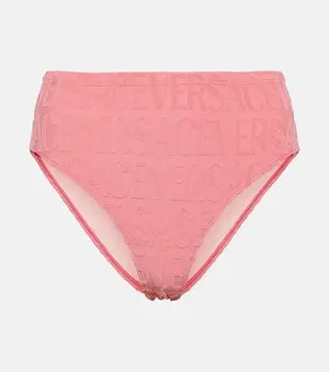 Versace La Greca Jacquard Bikini Bottom