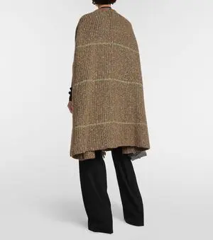 Stella McCartney Fringed Poncho