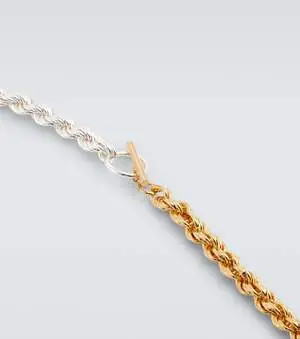 JIL SANDER Two-tone Chain Necklace