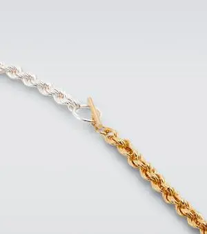 JIL SANDER Two-tone Chain Necklace
