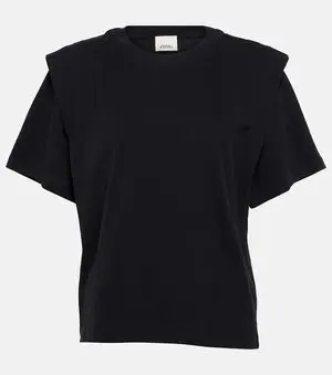 Isabel Marant Étoile Zelitos Cotton Top - Black
