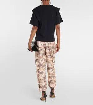 Isabel Marant Étoile Zelitos Cotton Top - Black
