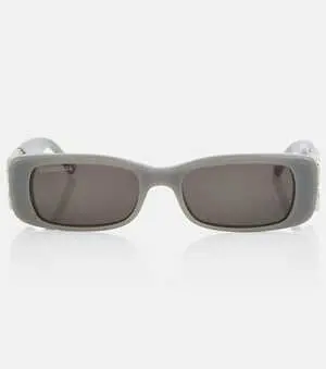 Balenciaga Dynasty Rectangular Sunglasses - Grey