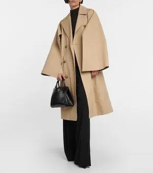 Burberry Belted Cotton Trench Coat