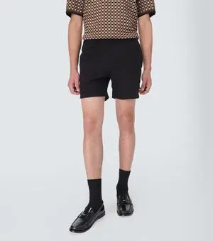 Burberry Jacquard Cotton-blend Shorts