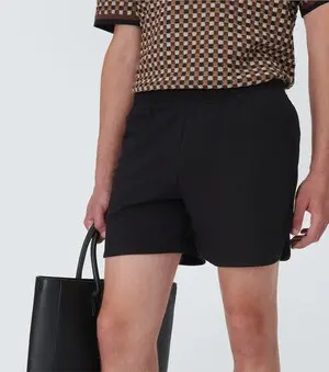 Burberry Jacquard Cotton-blend Shorts