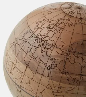 Brunello Cucinelli Laser-cut Walnut Globe