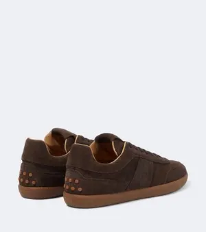 TOD'S Logo Suede Sneakers