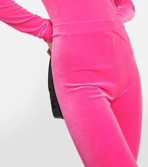 Alexandre Vauthier Jersey Leggings - Pink